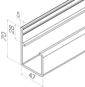 Roller tracks | order online | Multitube Engineering